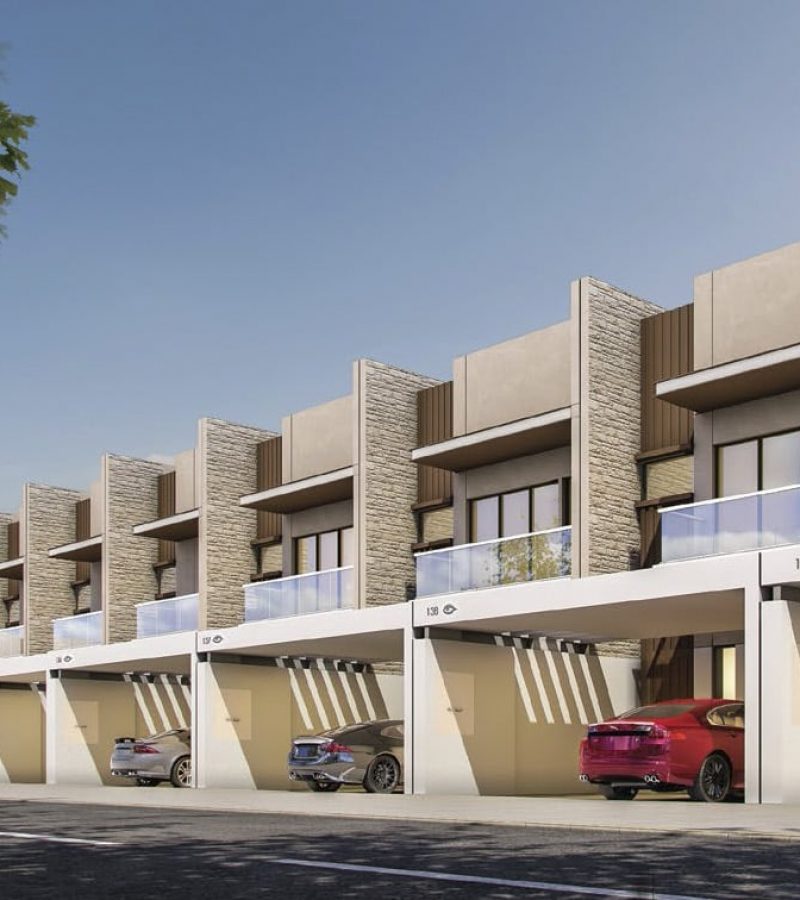 Mag Eye Townhouses at DIstrict 7 - in MBR City — For Sale in Dubai